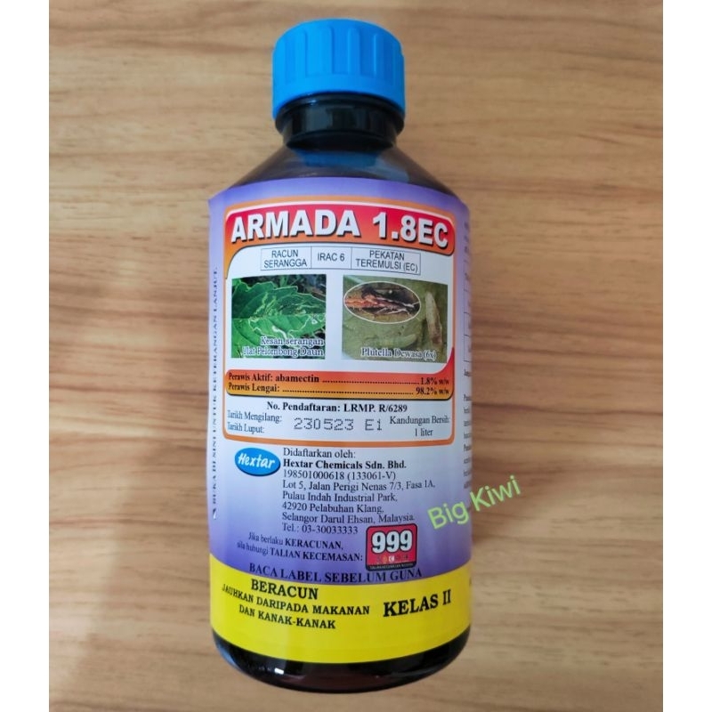 Hextar Armada 1.8EC 1L - abamectin 1.8% racun serangga thrip lalat ...