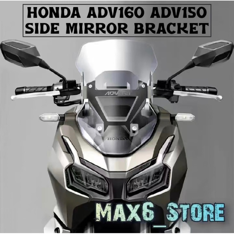 HONDA ADV150 ADV160 SIDE MIRROR MODIFIED HOLDER BRACKET FRONT ...