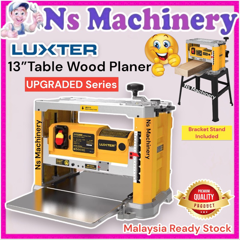 New Upgraded Luxter Professional 13"Table Wood Planer/Woodworking ...