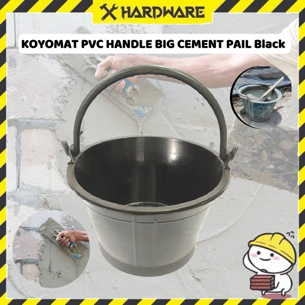 KOYAMAT HEAVY DUTY BUCKET PAIL / PVC CEMENT PAIL / BUCKET SIMEN / BALDI ...