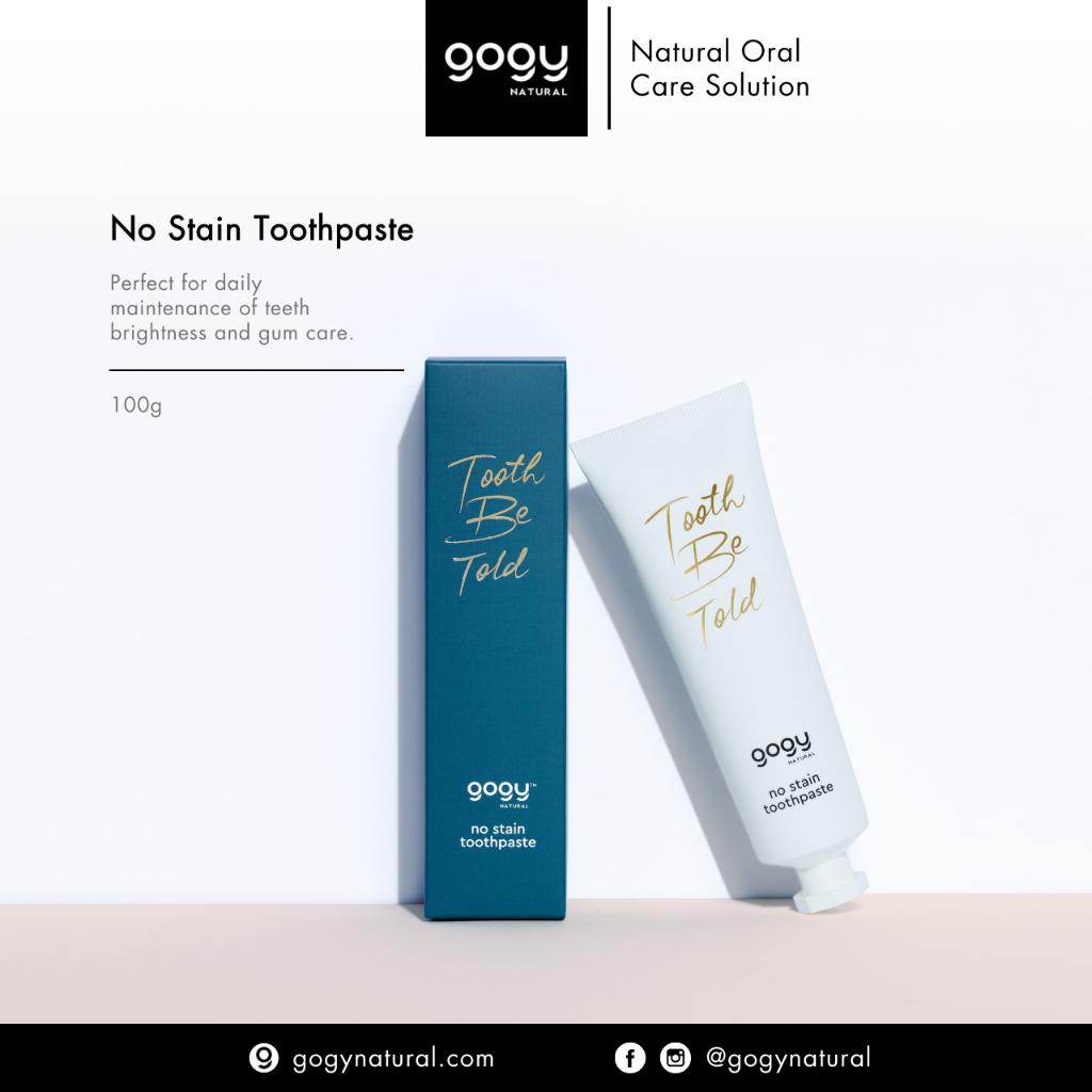 Gogy Natural Toothpaste for Teeth Whitening and Gum Care – Whiter Teeth ...