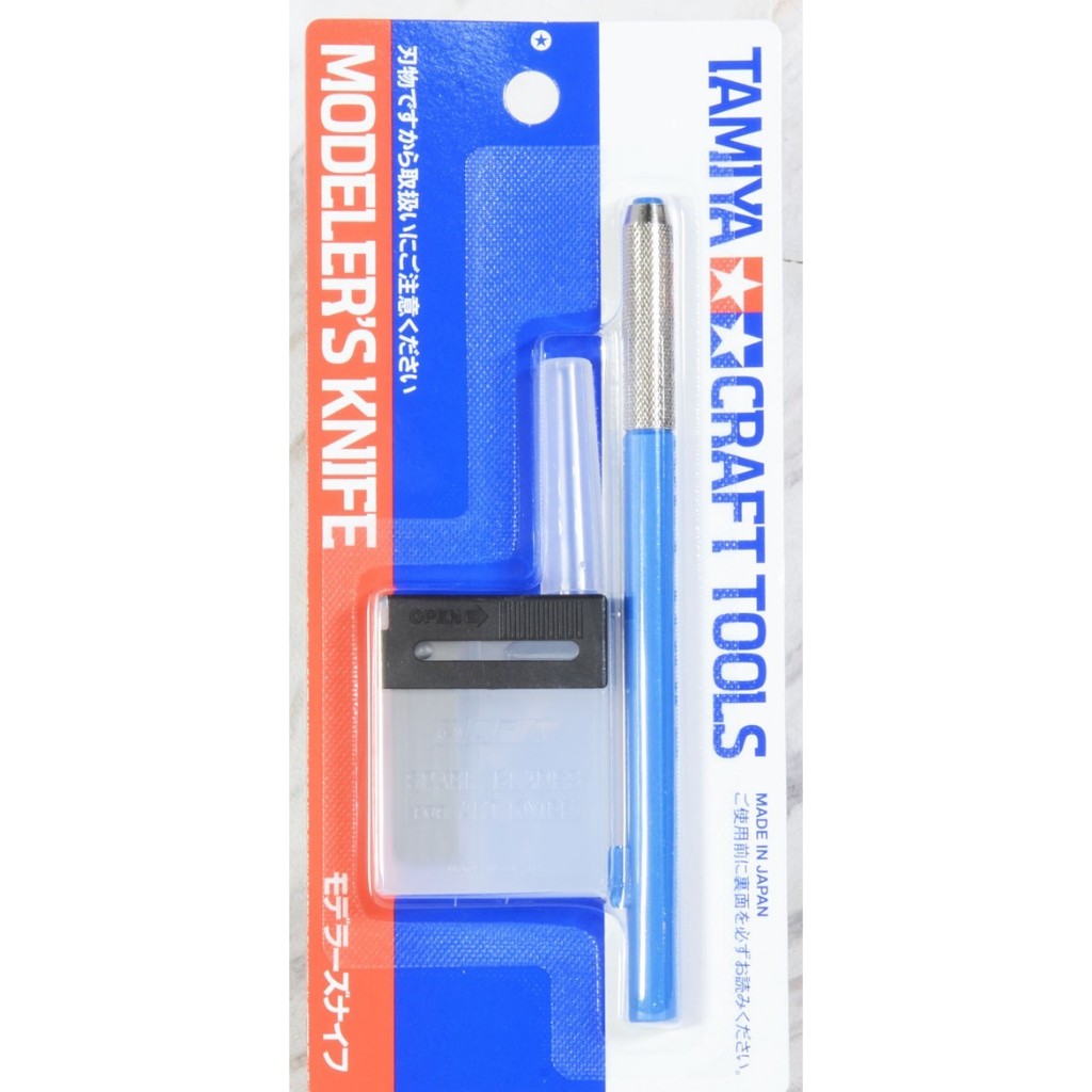 Tamiya Modeler's Knife (Blue) (Hobby Tool) | Shopee Malaysia