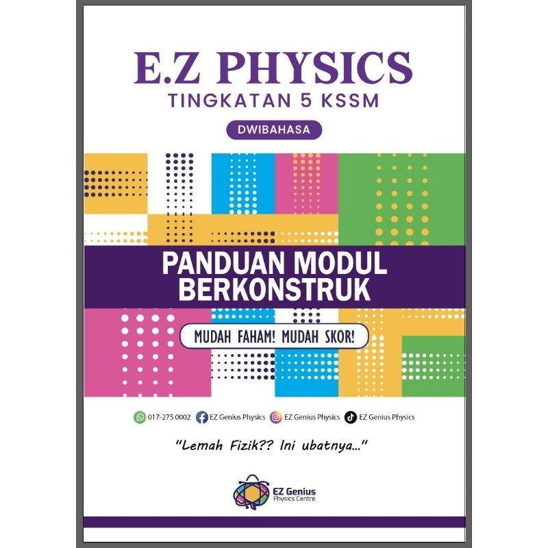 Buku Latihan Fizik KERTAS 2 | Panduan Modul Berkonstruk Fizik | Physics ...