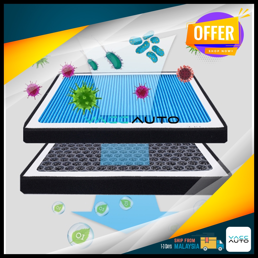 Toyota Innova TGN40 Cabin Aircond Filter (2004 - 2015) Innova AN40 Pre ...