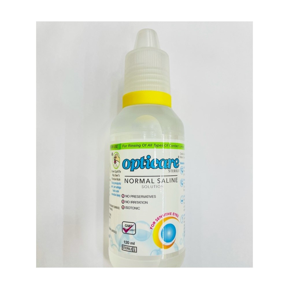 OPTICARE NORMAL SALINE 250ML & 500ML [ORIGINAL & LONG EXPIRY] | Shopee ...