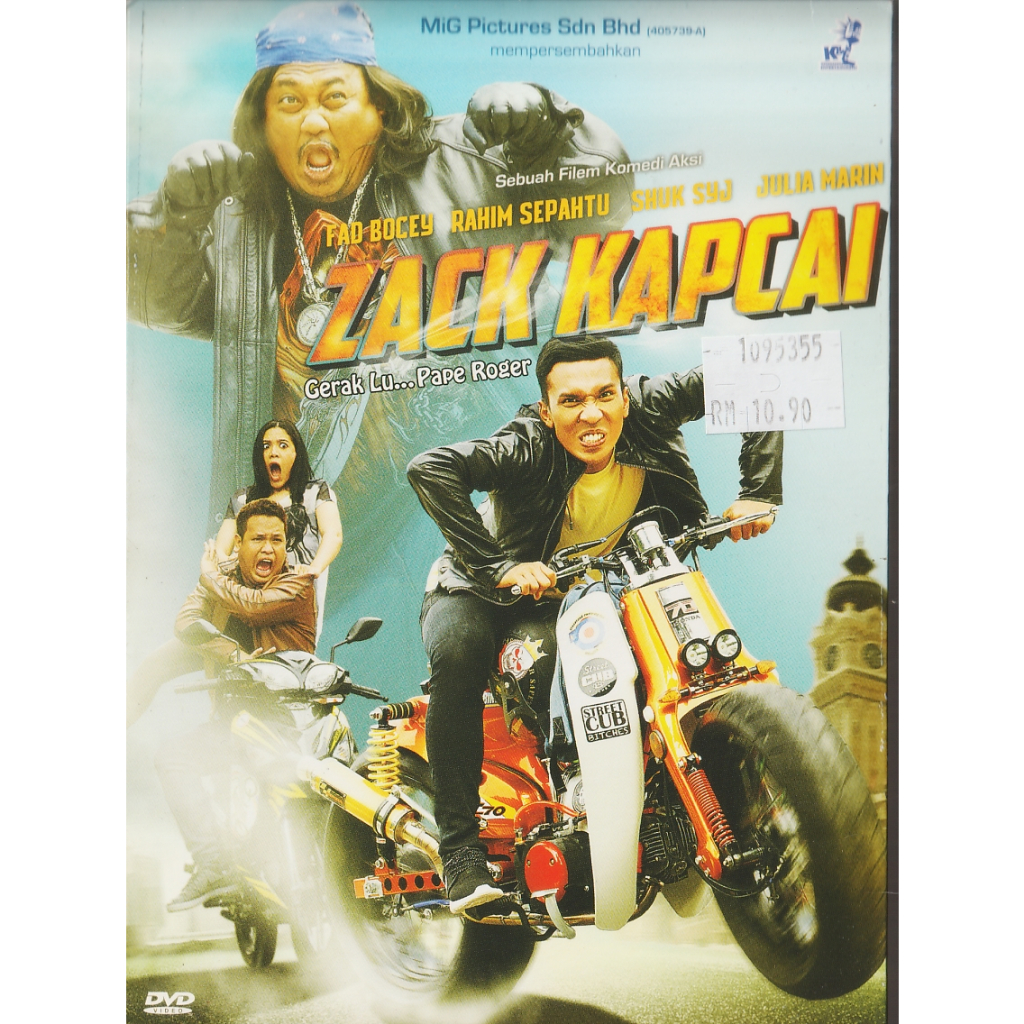 DVD ZACK KAPCAI ( ORIGINAL ) | Shopee Malaysia