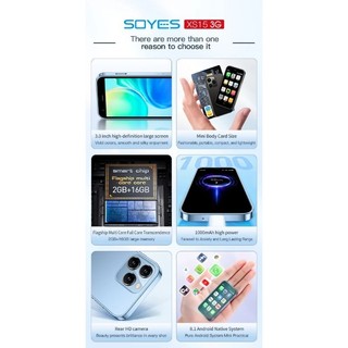 SOYES XS15 Pro Portable Smartphone Smallest mini dual 3G Ultra thin ...