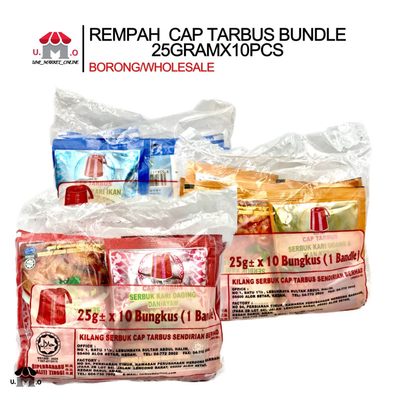 rempah cap tarbus borong murah ( harga bundle) | Shopee Malaysia