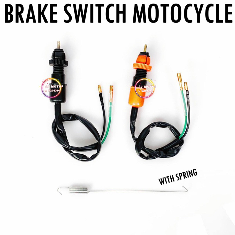 BRAKE SWITCH + SPRING REAR BELAKANG EX5 DREAM C70 GBO GBOJ KRISS RXZ ...