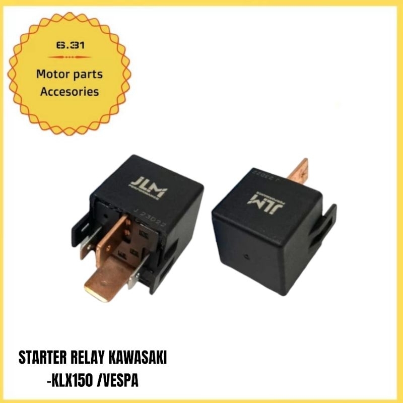 KAWASAKI KLX150 NEW VESPA LX150 STARTER RELAY ASSY RELAY STARTER OEM ...
