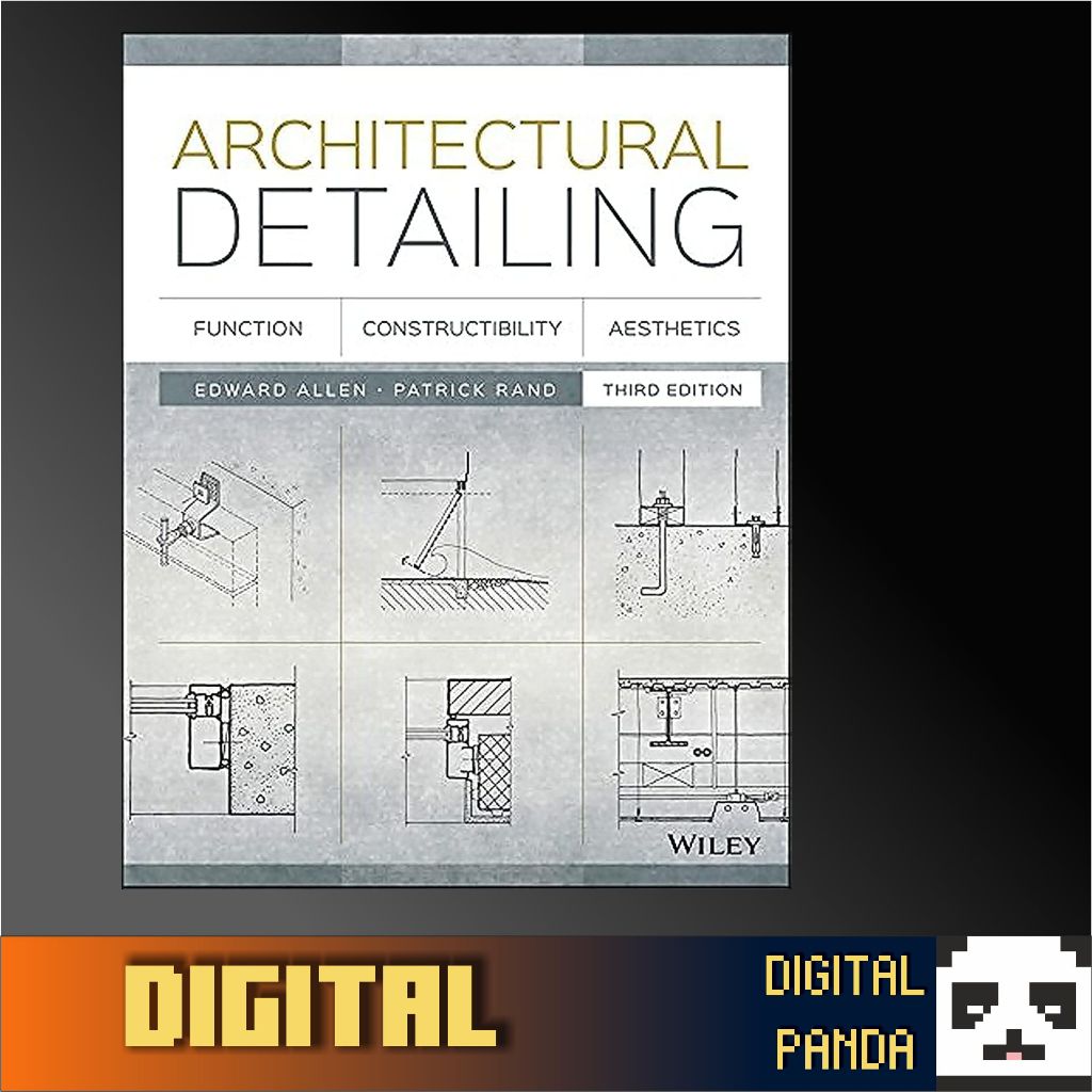 [DIGITAL] ARCHITECTURAL DETAILING- FUNCTION, CONSTRUCTIBILITY, AESTHETICS | Shopee Malaysia