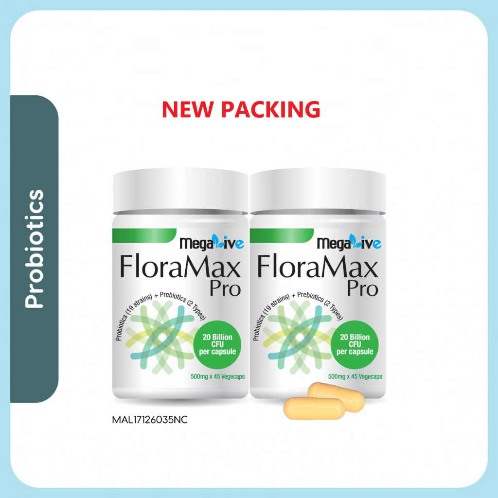 Megalive Floramax Probiotics (2 x 45's) | Shopee Malaysia