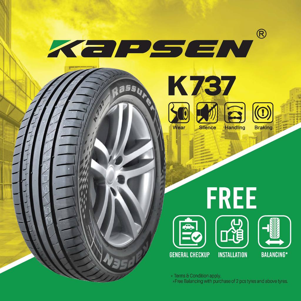 KAPSEN K737 175/70R13; 175/65R14; 185/60R14; 185/65R14; 185/70R14; 185/55R15; 185/60R15; 195 ...