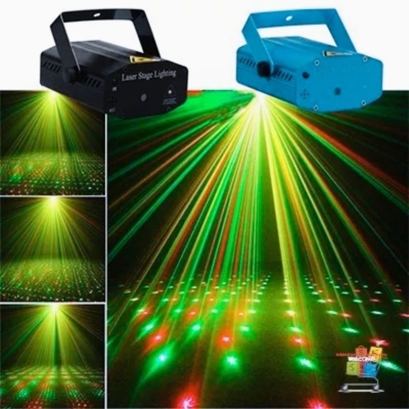 Mini Led Projector Laser light Cannon WithParty Effects disco led light ...