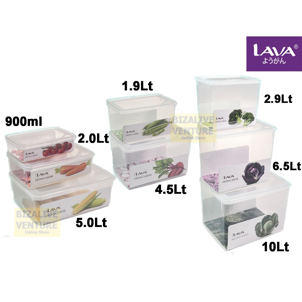 Lava Aroma Keeper Food Container | Rectangle Container | Multipurpose ...