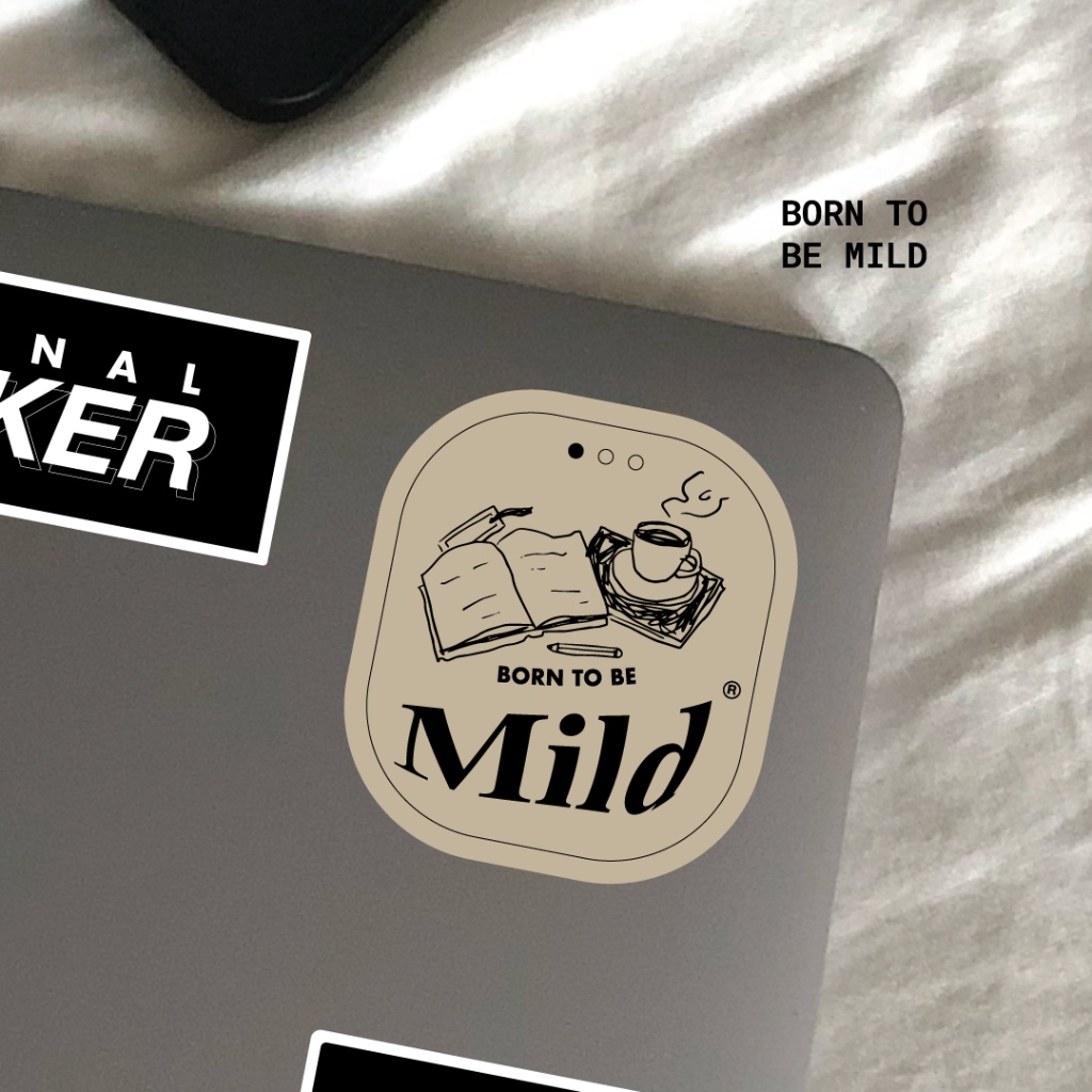 Big Sticker Vol.02 : The Introvert Edition (OPP Matte Waterproof ...