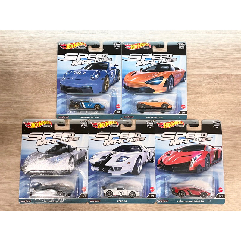Hot Wheels Car Culture SPEED MACHINES (Set of 5) brand new | Shopee ...