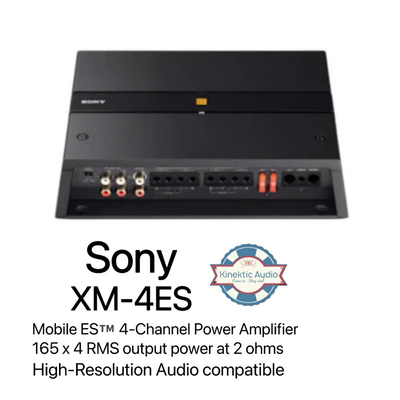 Sony XM-4ES - Mobile ES™ 4-Channel Power Amplifier | Shopee Malaysia