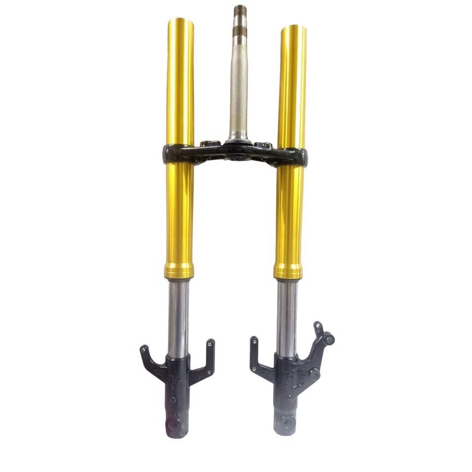 B7D-F3100-00 YAMAHA MT15 FRONT FORK ABSORBER + STEERING STEM T FORK ASSY ORIGINAL HLY USD UPSIDE ...