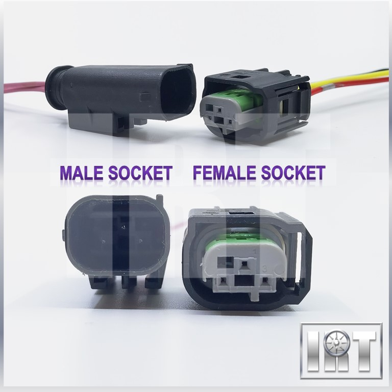 3 Pin VDO Map Sensor Socket Wira Satria 1.3 1.5 4G13 4G15 BMW Z4 ...