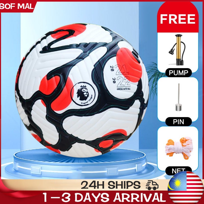 Size 5 Football ball Match Training Soft PU Football School Football ...