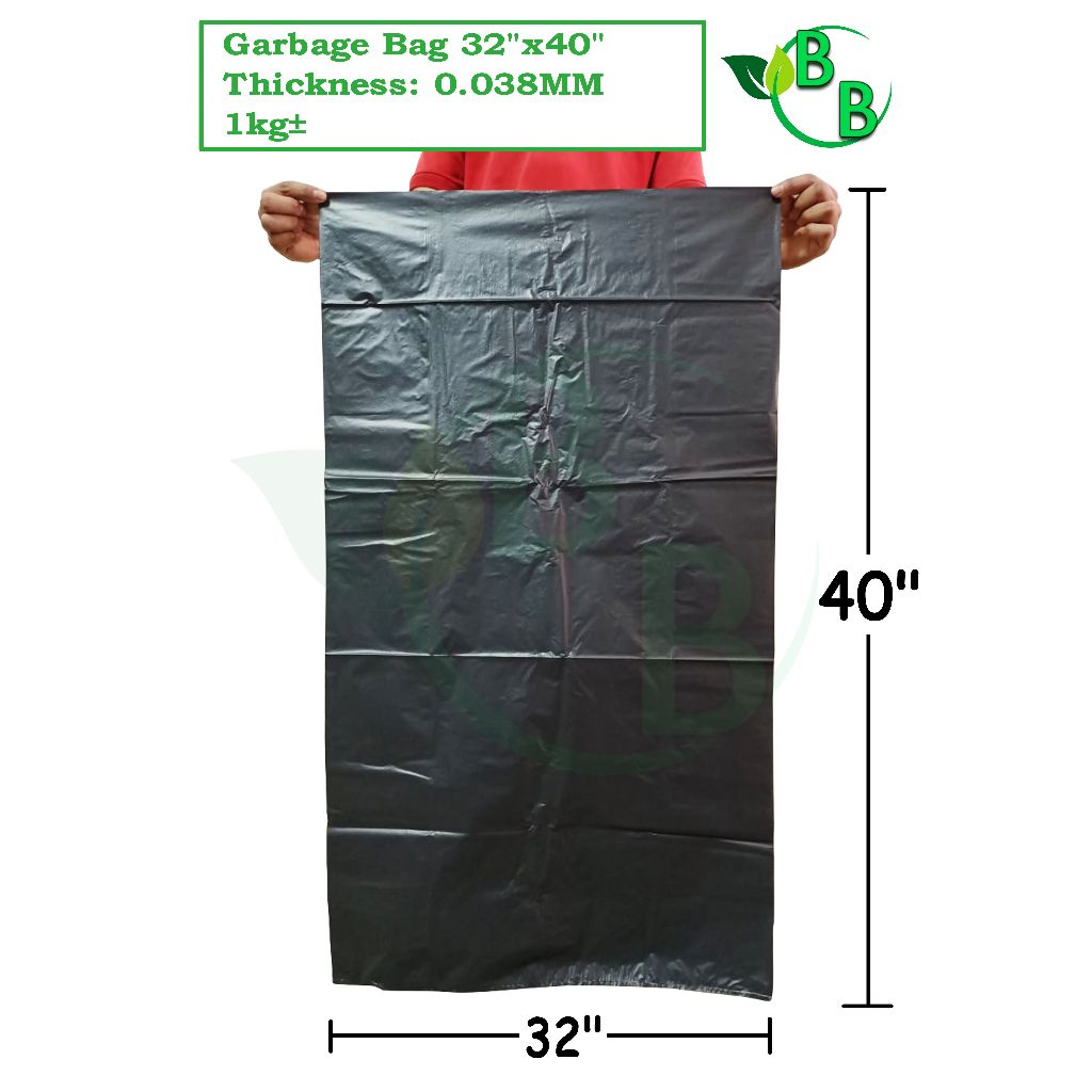 High-Quality Garbage Bag 32"x40"(Inch) (Thickness:0.038MM) (1kg± ...