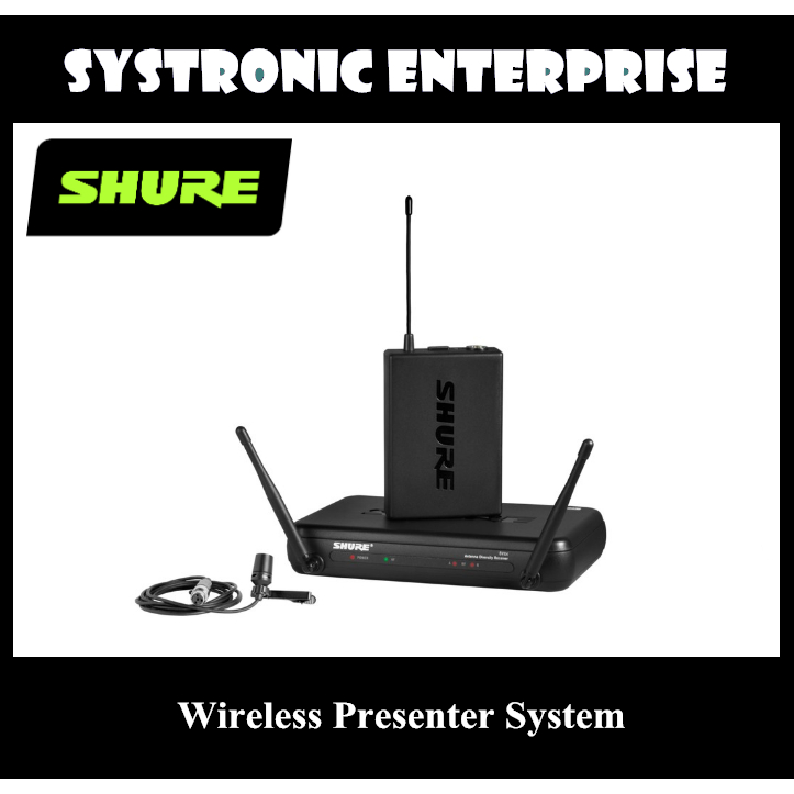 SHURE SVX14/CVL Wireless Presenter System | Shopee Malaysia