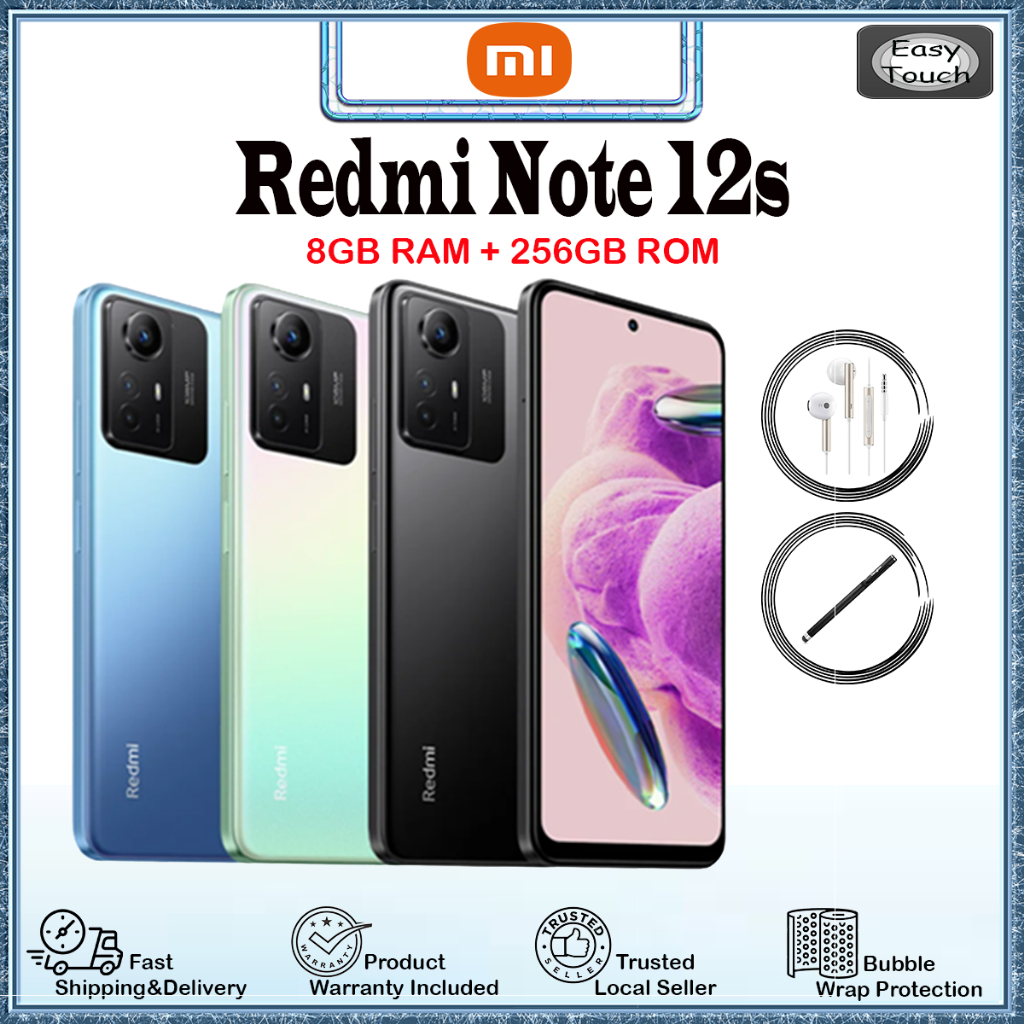 Xiaomi Redmi Note 12s(8GB RAM + 256GB ROM) / Note 11s(8GB RAM+128GB ROM ...