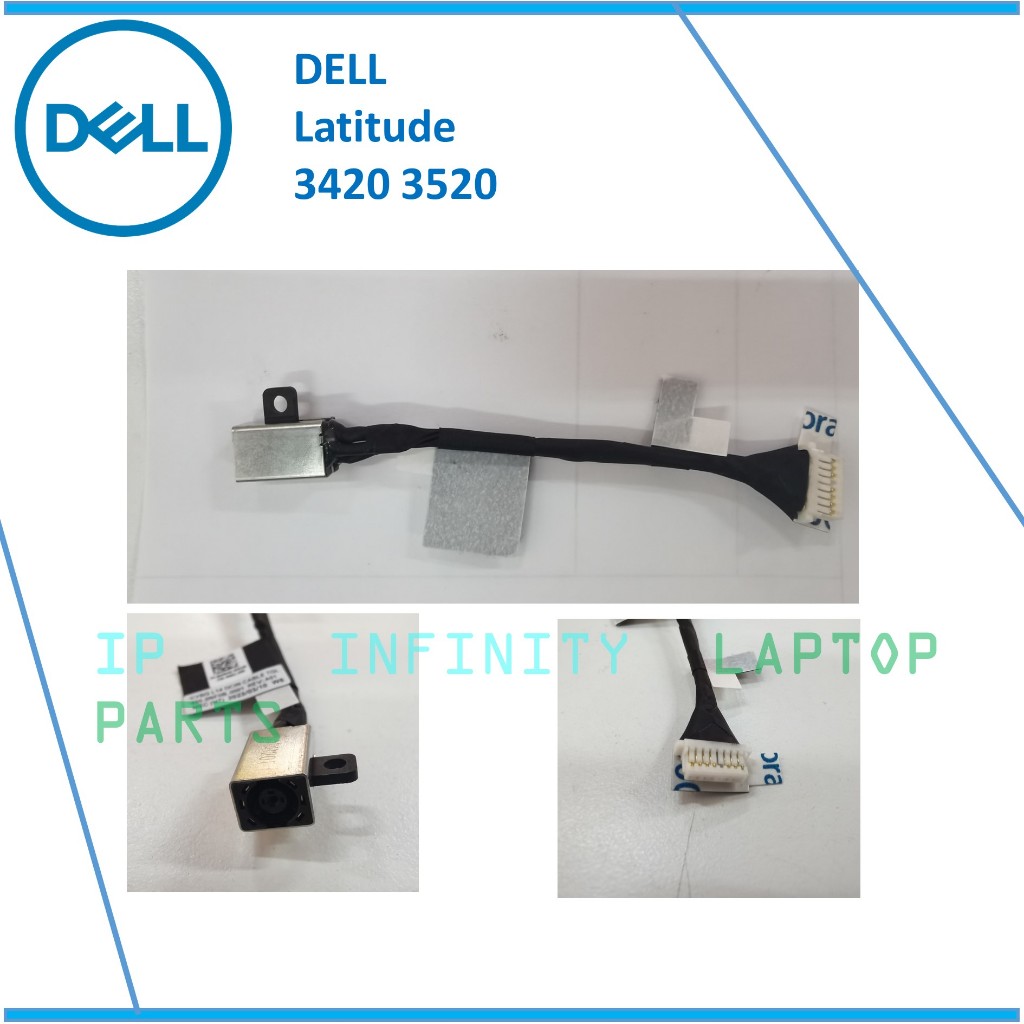 Dell Latitude 3520 3420 0HJW4D 0NF0B DC JACK DC IN Connector 4.5*3.0MM ...