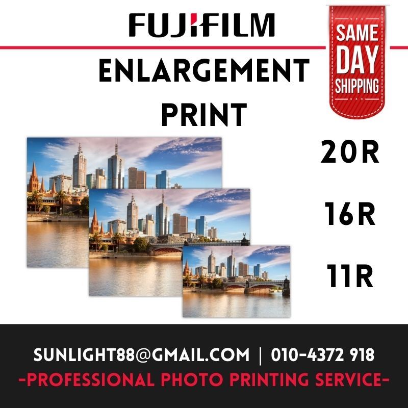 Enlargement Photo Printing Service 11R 16R 20R Cuci Gambar Besar Online ...