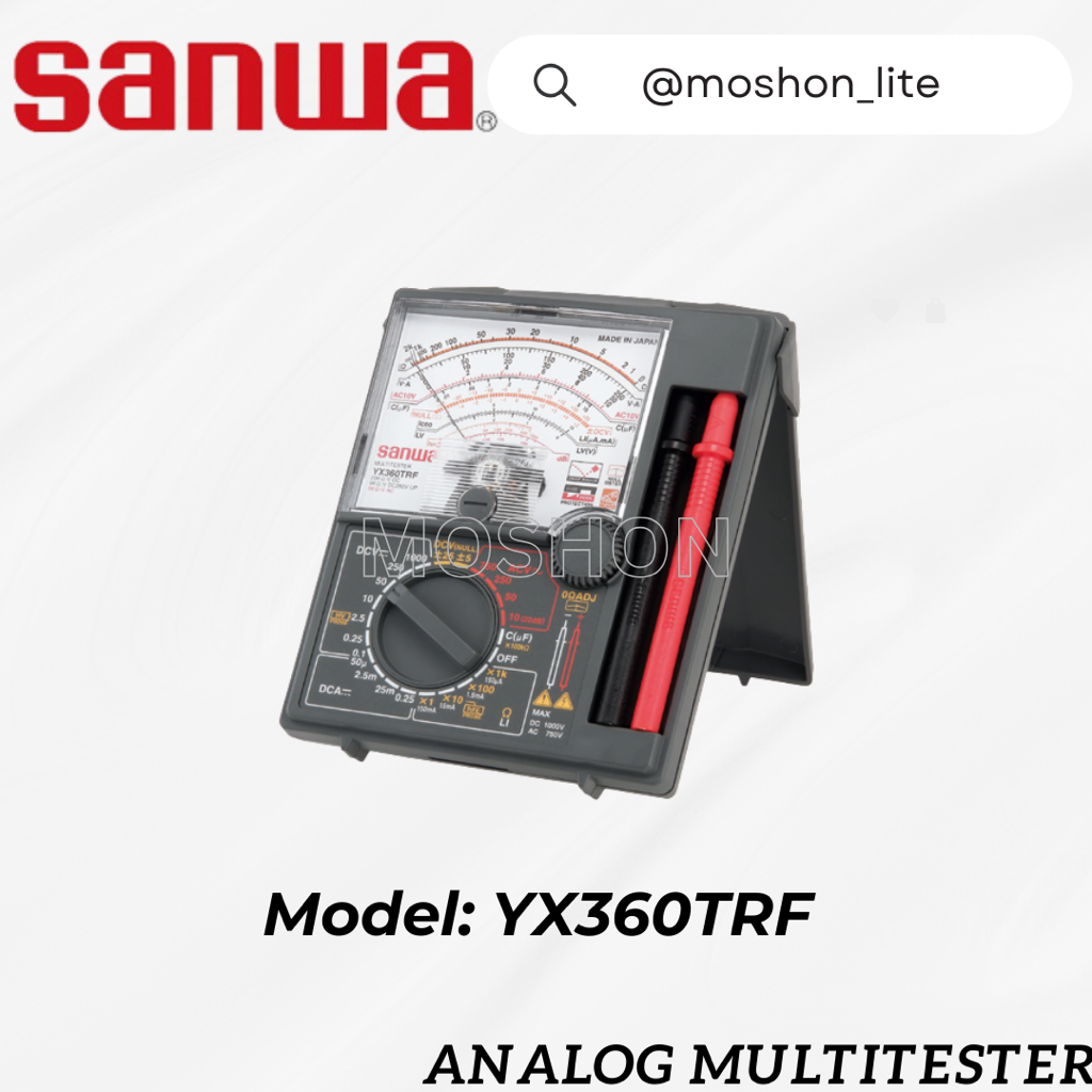 SANWA YX360TRF Analog Multitester | Shopee Malaysia