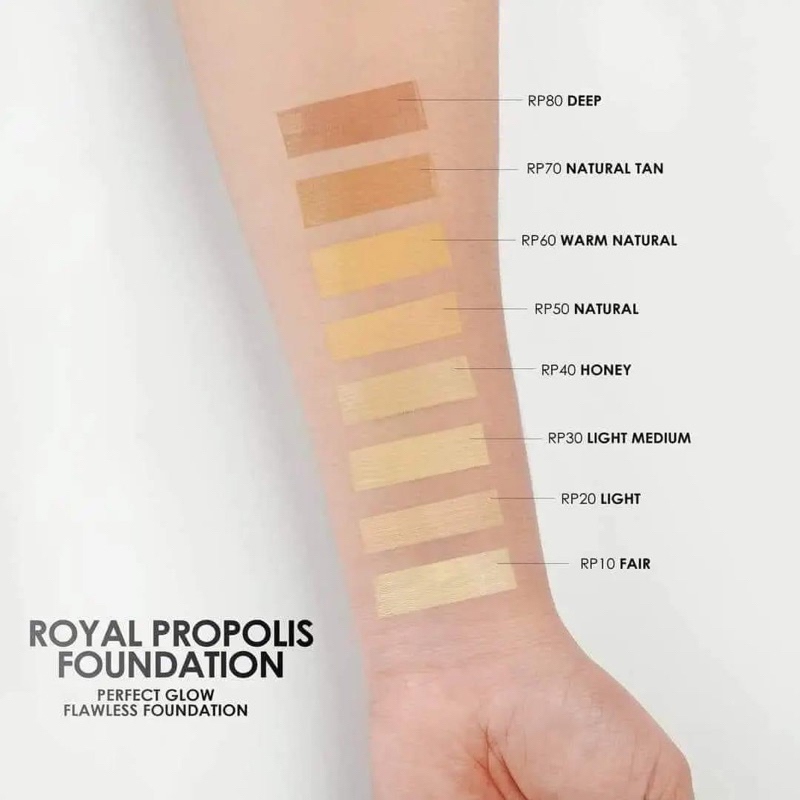 FOUNDATION ROYAL PROPOLIS ALHA ALFA | Shopee Malaysia