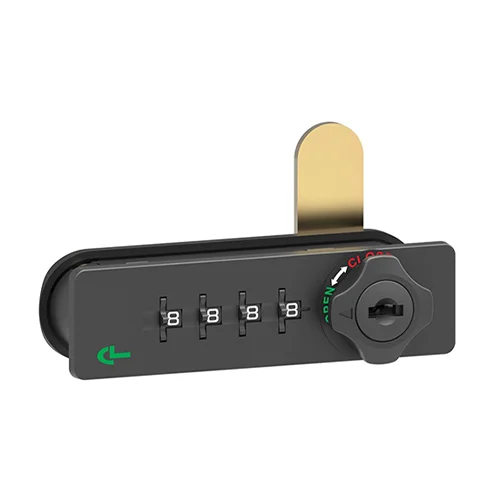 Cyberlock 4-Dial Combination Lock / LEFT Hand Black For Lockers ...