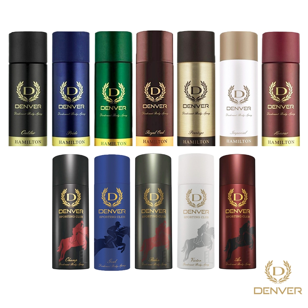 DENVER Deo Body Spray 165ml | Shopee Malaysia