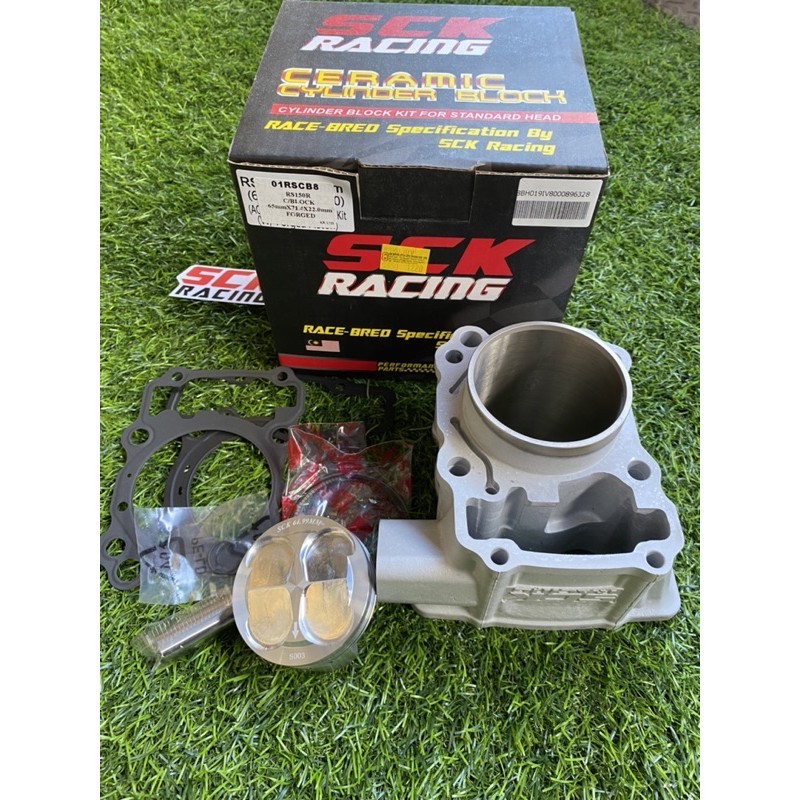 RS150/WINNWER X150/CBR150 SCK RACING 63.5 / 66MM CERAMIC BLOCK + FORGED ...