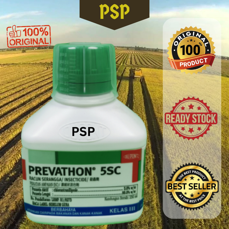 250ML Prevathon 5SC SC FMC Racun Serangga/Sab/Racun Ulat Pengorek Buah ...