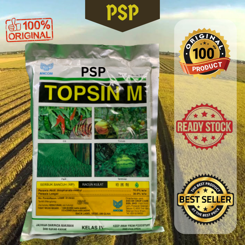 500g Topsin M ANCOM Thiophanate-methyl 70% Racun Kulat Fungicide ...
