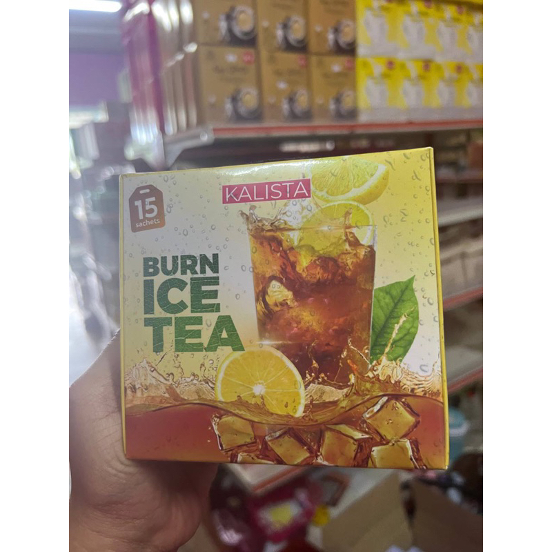 Burn ice Tea Kalista | Shopee Malaysia