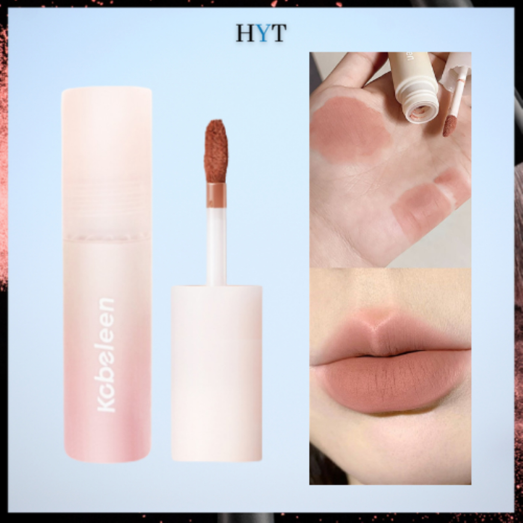 Kobeleen Lip Glaze Matte Makeup Velvet Matte Lip Mud Waterproof ...