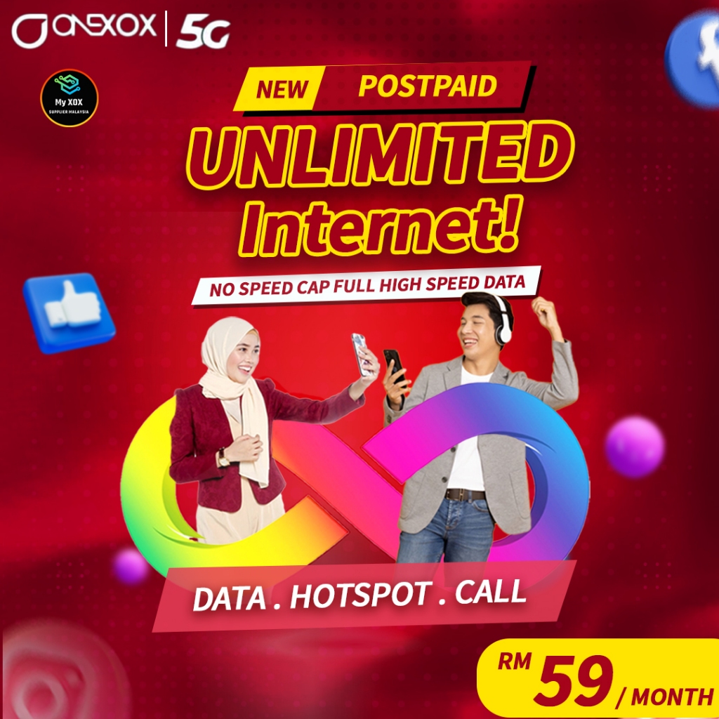 ONEXOX Black B59DB Unlimited Data, Unlimited Call, Unlimited Hotspot ...