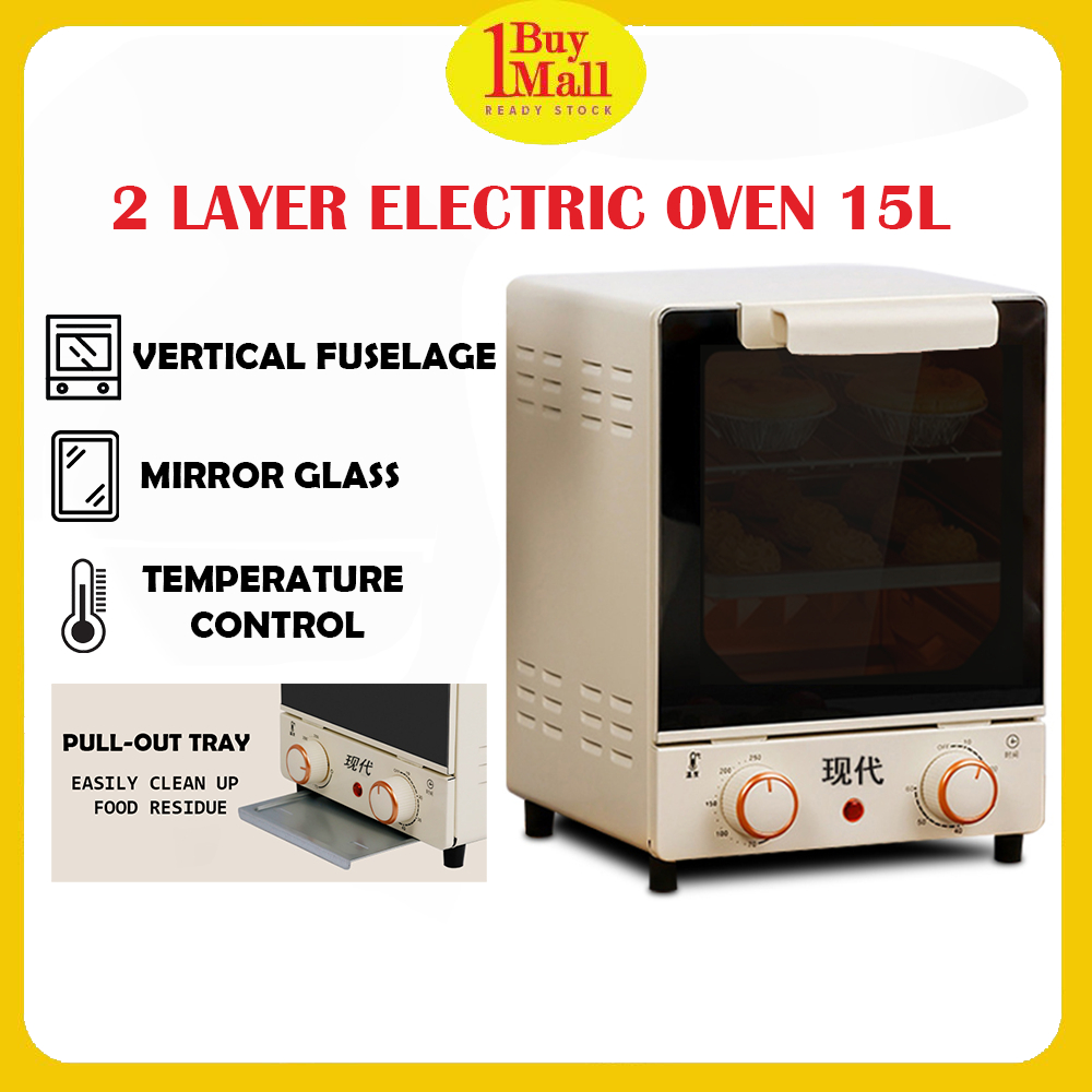 15L Electric Oven Multi-function Automatic Oven Home Baking Bread Oven ...