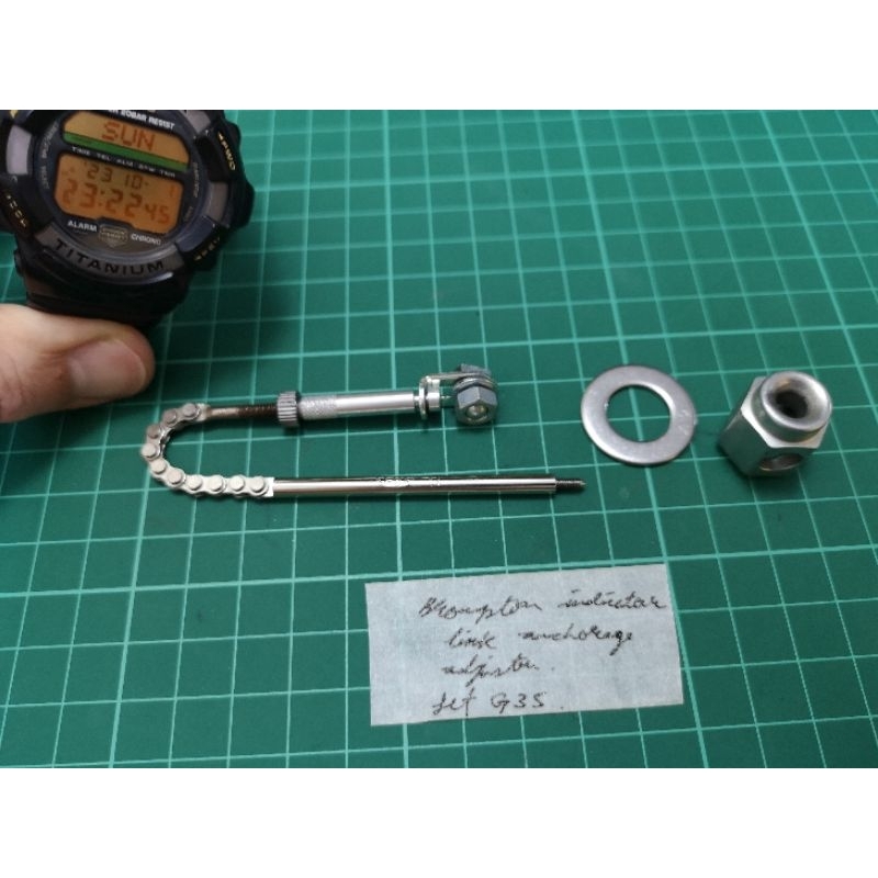 Brompton indicator link anchorage adjuster with window guide nut and ...