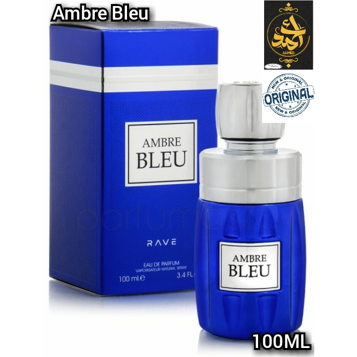 RAVE AMBRE BLEU FOR MEN 100 ML EDP BY LATTAFA PERFUMES | Shopee Malaysia