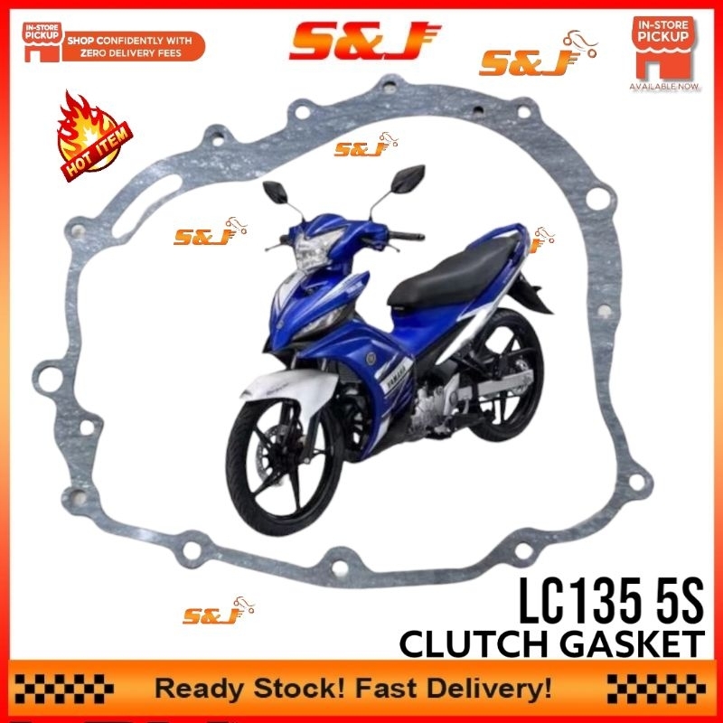 YAMAHA LC135 LC 135 135LC 4S LC5S 5S CLUTCH GASKET MAGNET GASKET ...