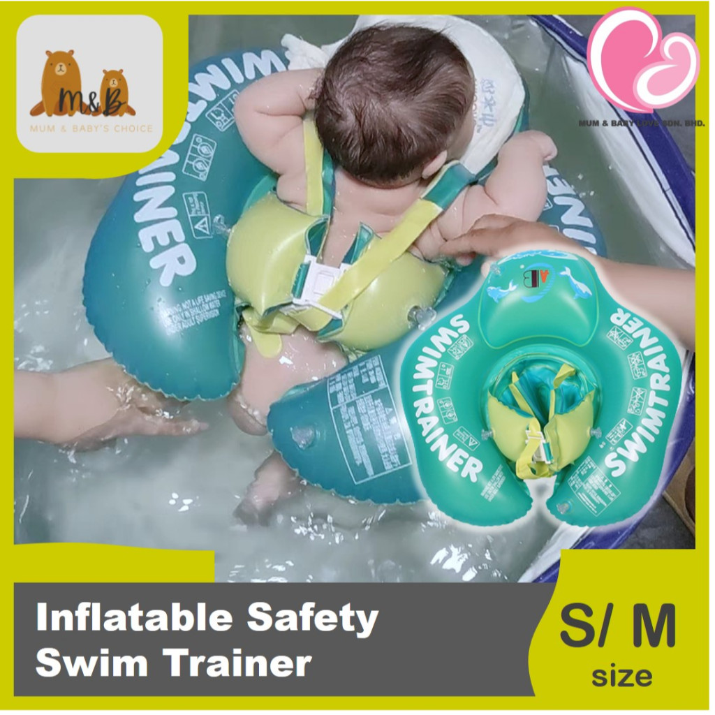 M&B Inflatable Safety Swim Trainer for Baby Kid, Safety Float | Shopee ...