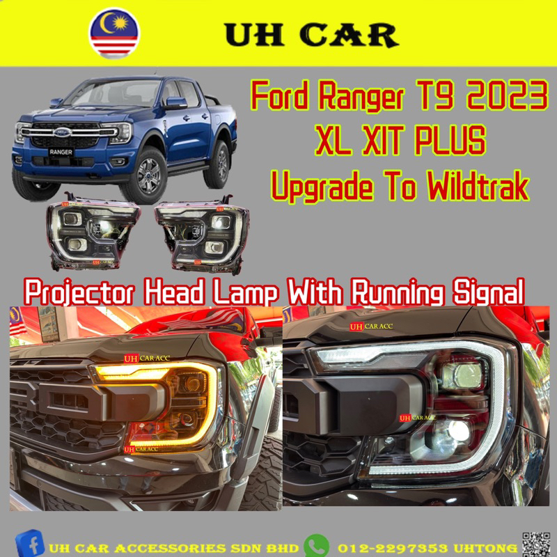 Ford Ranger T9 2023 XL XLT PLUS WILDTRAK Upgrade Convert To Wildtrak ...