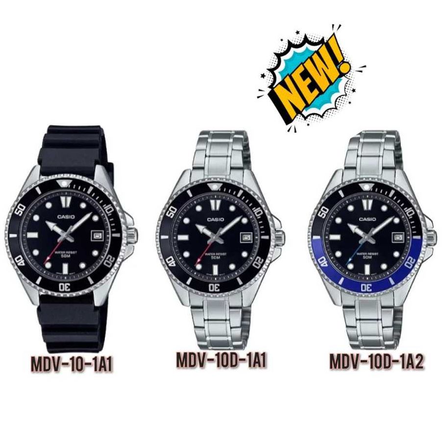 Casio Watch Collection MDV-10D / MDV-10 | Shopee Malaysia