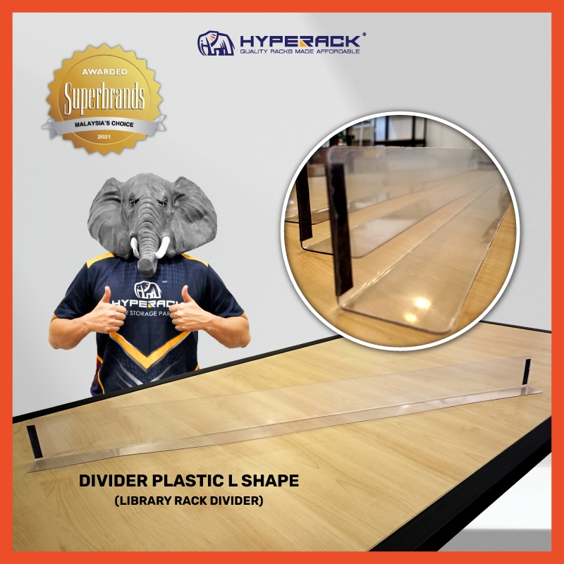 HYPERACK ™️ Rack Shelf Divider Partition Divider Boltless Rack Book ...