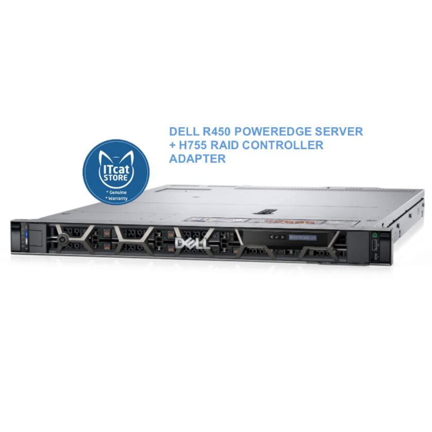 🗣NEW DELL R450 POWEREDGE SERVER | iNTEL XEON 4310/16GB RAM/1.2TB SAS ...