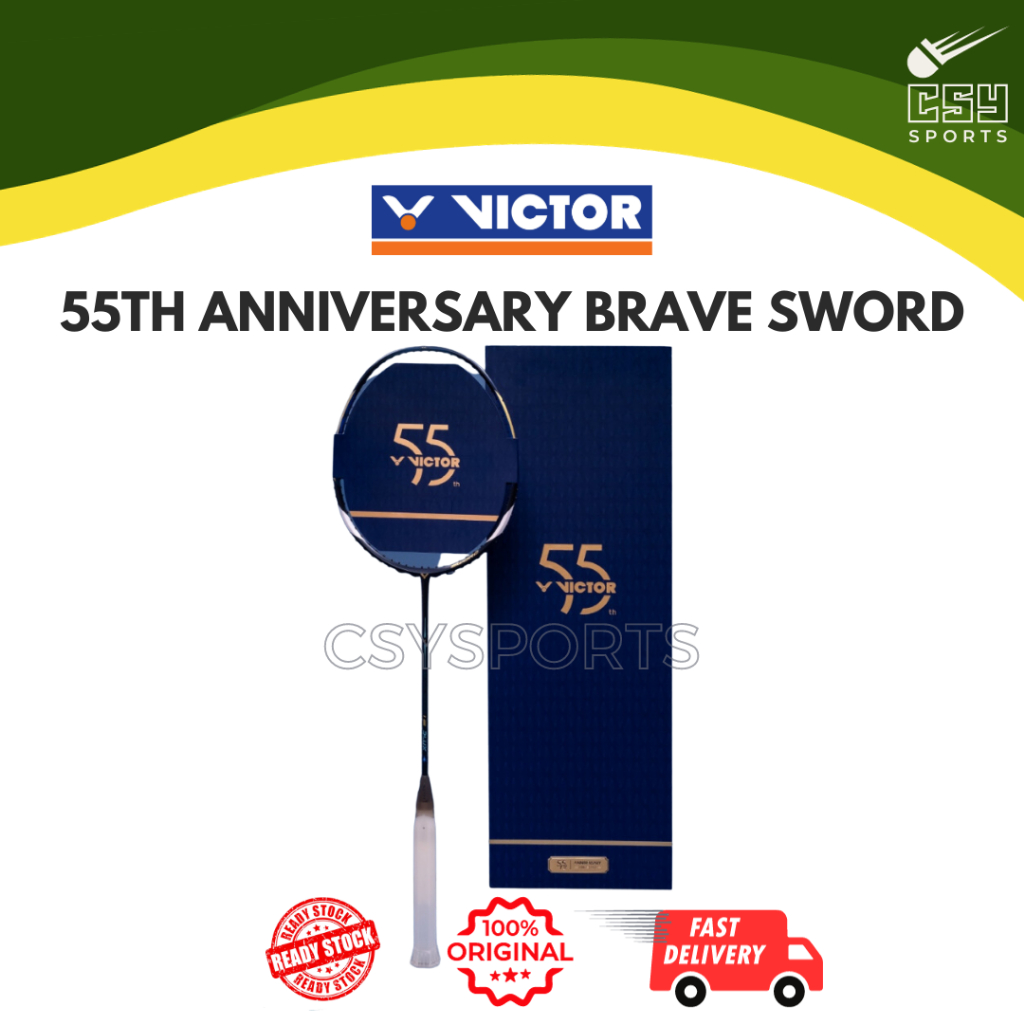 [100% ORI] VICTOR 55th Anniversary Edition Racquet Racket Limited ...